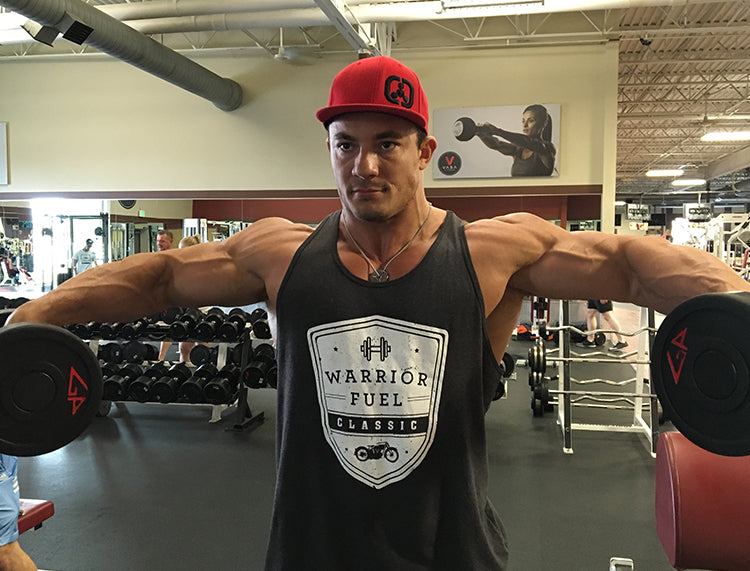 Garrott Coelho Mass Workout Week: Shoulders – Warrior Fuel Supplements