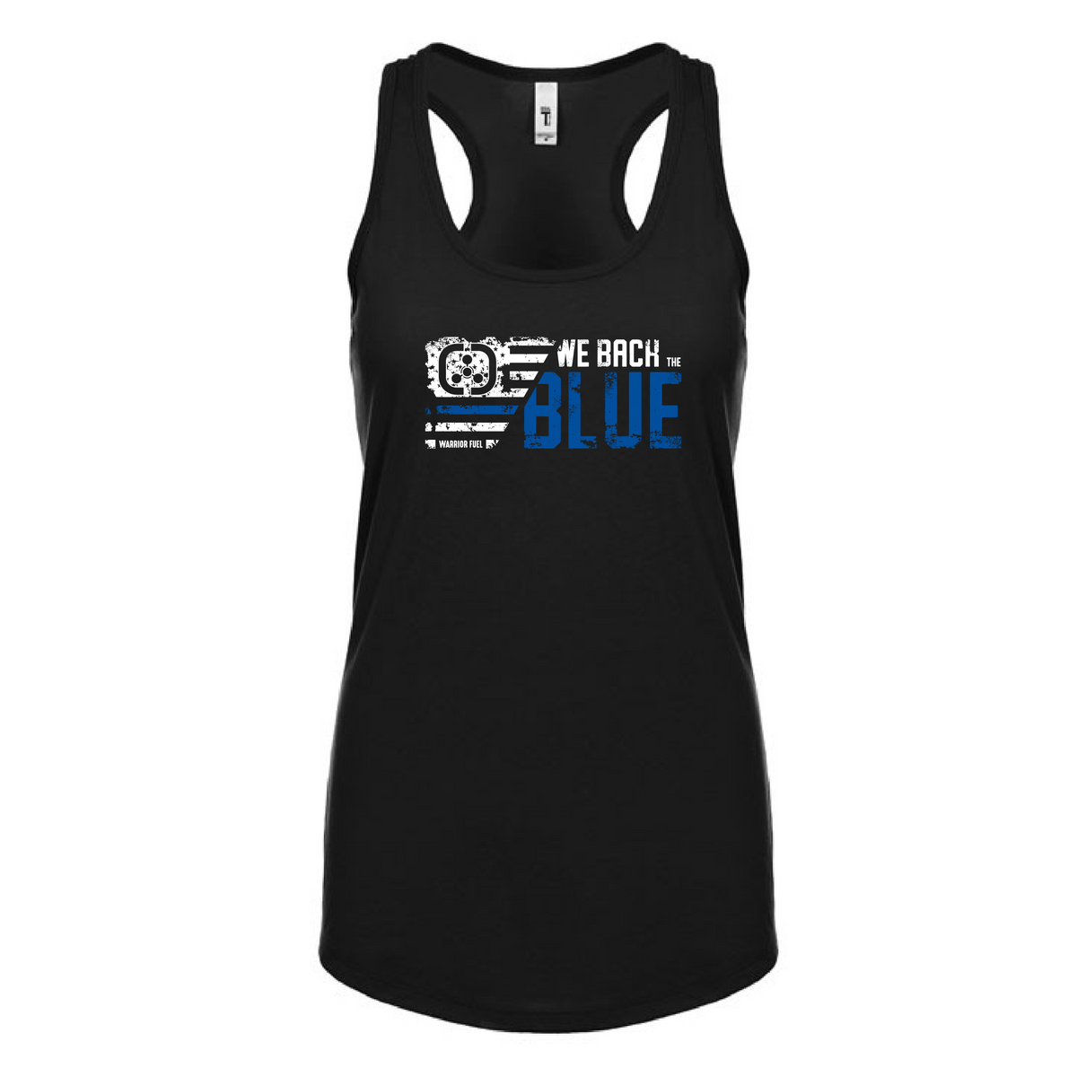 Back the Blue Razorback tank – Warrior Fuel Supplements